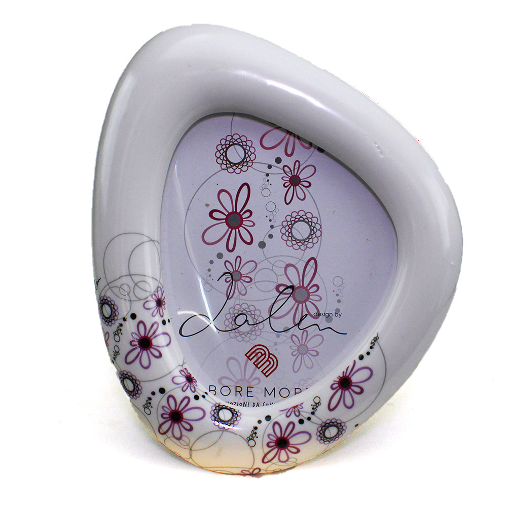 DLM - Cornice Moderna Portafoto in porcellana Fiori Margherite Colorate ...